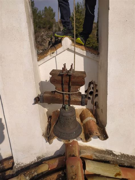 El proyecto de restauración recupera la campana San José perdida