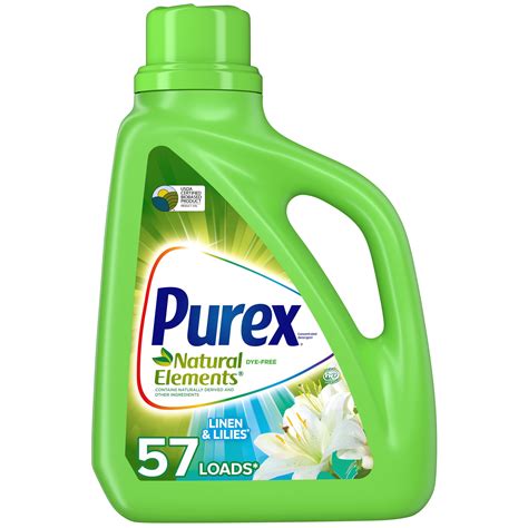 Buy Purex Liquid Laundry Detergent Natural Elements Linen Lilies 75