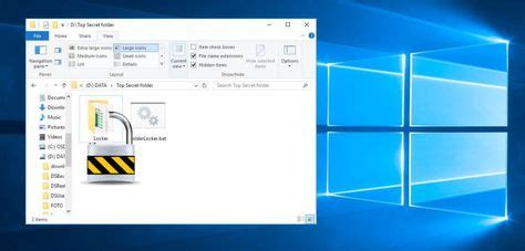 How To Put A Password On A Folder In Windows With Images Folders