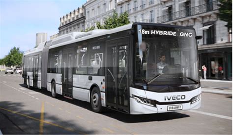 Autobus GNV Mild Hybrid IVECO BUS Urbanway 18m CATP Centrale D