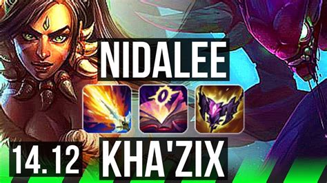 Nidalee Vs Kha Zix Jgl Winrate K Dmg Legendary