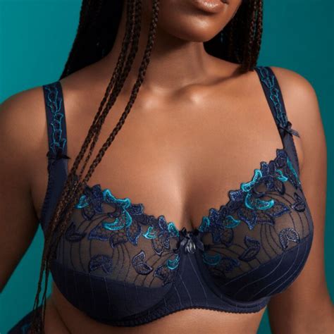 Soutien gorge emboîtant à armatures bleu Prima Donna Lemon Curve