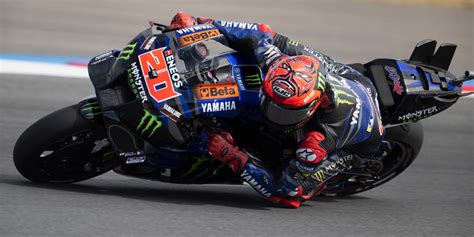 MotoGP sur le podium malgré une blessure le Français Fabio