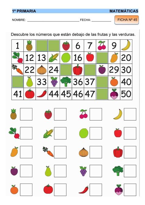 Numeración ficha interactiva y descargable Puedes hacer los ejercicios