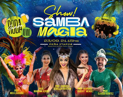 Este sábado llega el Samba Magia a Posadas