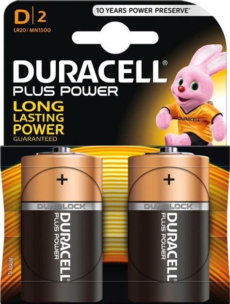 Duracell Batterien Plus Power Mono LR20 1 5V D à 2 bei Ofrex bestellen