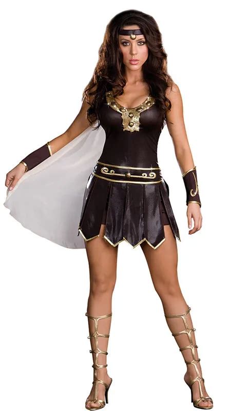 Sexy Warrior Babe Costume Sexy Halloween Warrior Cosplay Costumes For