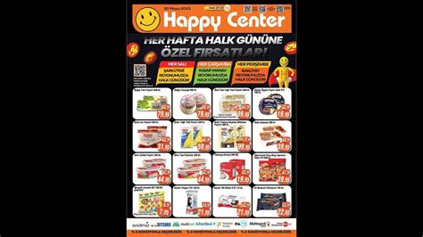 Happy Center Fırsatları Kampanyalar 30 Mayıs 2023 YouTube