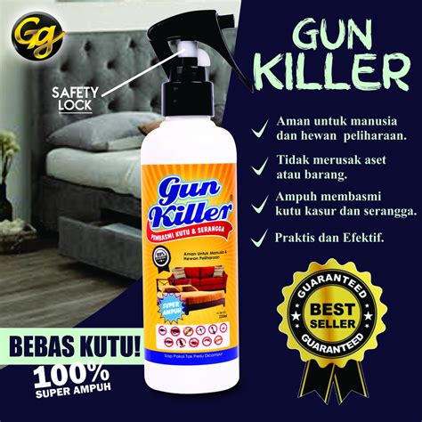 Jual Gun Killer Pembasmi Kutu Obat Kutu Racun Kutu Cairan Kutu Super