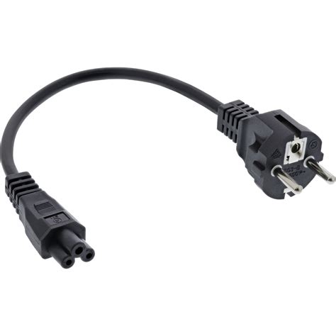Cablu De Alimentare Notebook Schuko La IEC C5 0 3m Negru InLine IL16656T