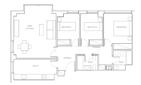 Como distribuir el espacio de una vivienda Abitare Decoración