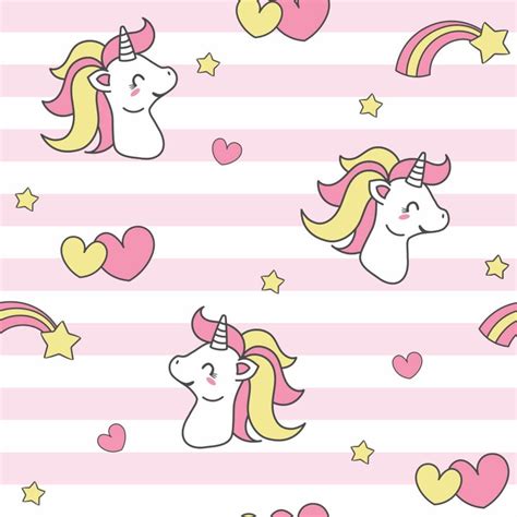 Papel de Parede Unicórnio Candy 58cm x 2 50m Elo7