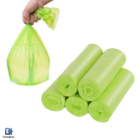 Environment Friendly 100 Biodegradable Corn Starch Garbage Bag China