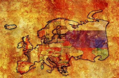 Mapa político da europa ilustração stock Ilustração de risco 197603203