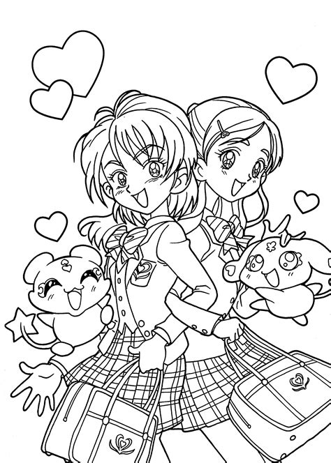 Tranh tô màu chibi cute dễ thương và anime chibi đẹp nhất