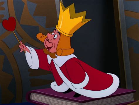 Le Roi De Coeur Personnage Alice Au Pays Des Merveilles Disney