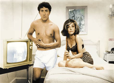 The Graduate Promo Still 1967 L To R Dustin Hoffman Anne Bancroft Lingerie Photos Best