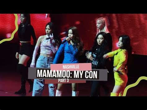 230522 Mamamoo My Con Part 3 YouTube