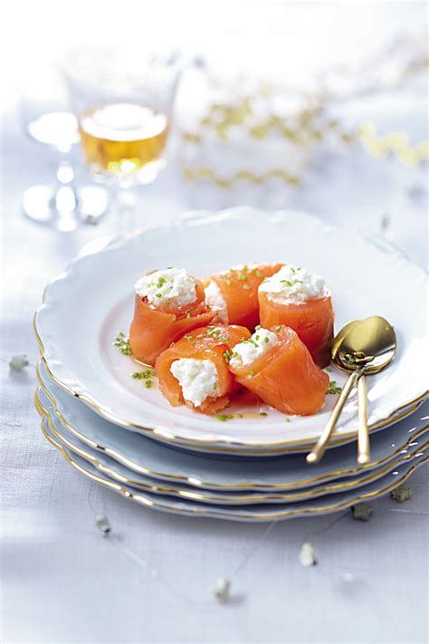 Recette Rouleaux De Saumon Au Fenouil Marie Claire