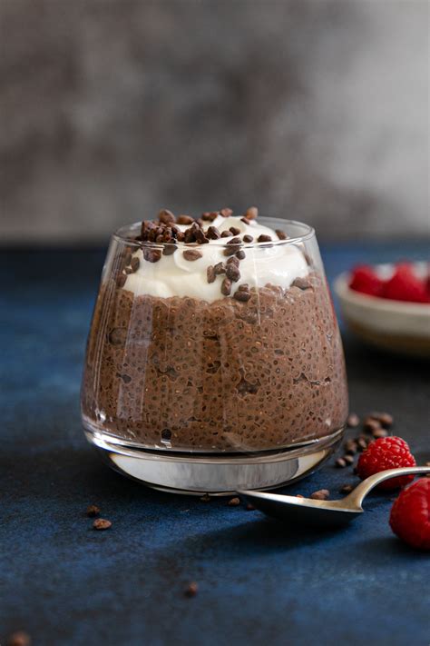 Chocolate Chia Pudding The Forked Spoon