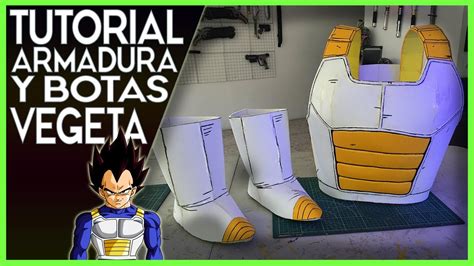 COMO HACER La ARMADURA De Vegeta De DBZ Estilo Manga Saiyan Armor
