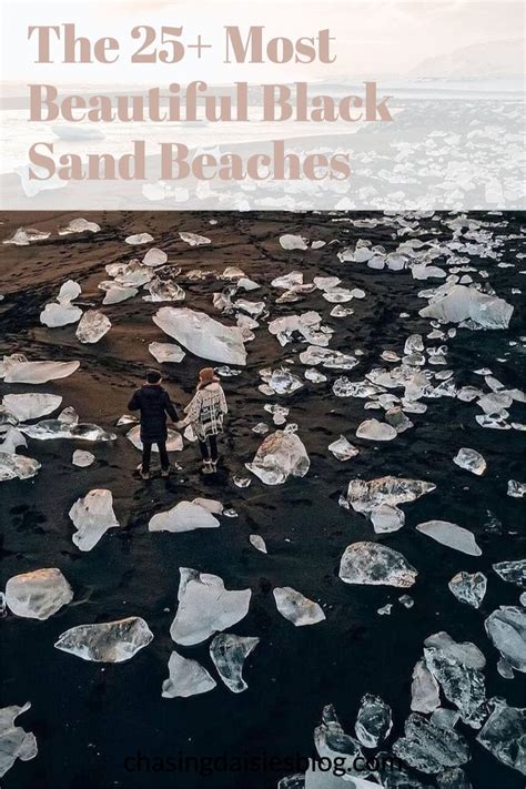 The 25 Most Beautiful Black Sand Beaches In The World Black Sand Beach Beaches In The World