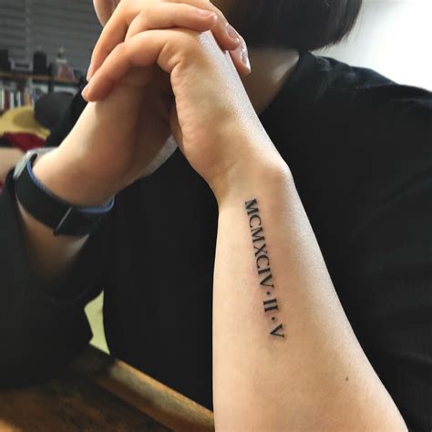 Roman Numerals Tattoo Ideas For Men And Women Rip Tattoos For Dad