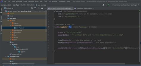 create and build project using gradle itcodescanner