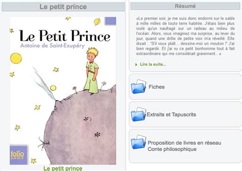 Petit Pince Fiches Pedagogiques Etc Le Petit Prince Enseignement