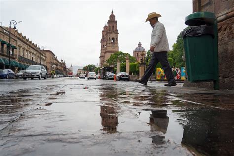 Cielo nublado y lluvias fuertes el clima para Michoacán Cambio de