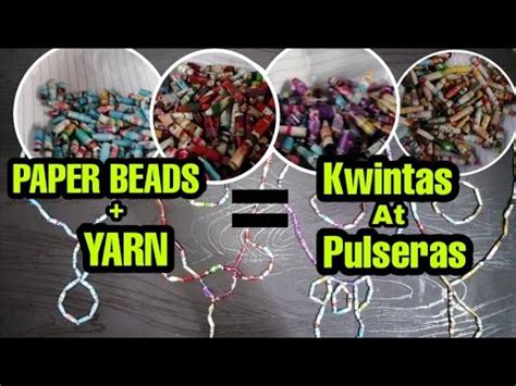 Q4 Arts5 Gumawa Ng Pulseras At Kwintas Gamit Ang PAPER BEADS YouTube