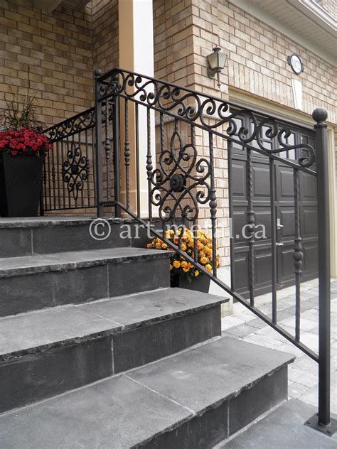 Iron Stair Railings Outdoor Cast Iron Railing For Porch Manufacturer