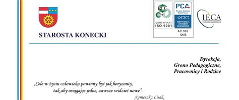 Yczenia Dla Maturzyst W Powiat Konecki Portal Gov Pl
