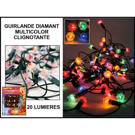Marre Canberra Pygmalion Guirlande Lumineuse Multicolore Sapin