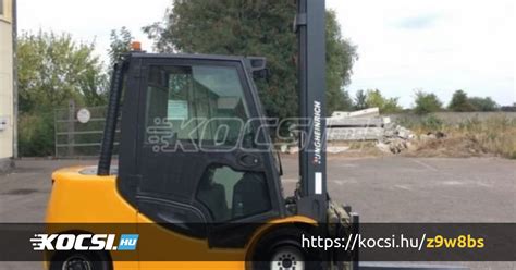 Eladó használt Jungheinrich DFG 435 S targonca z9w8bs Kocsi hu
