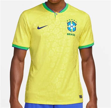 Les Nouveaux Maillots Br Sil Coupe Du Monde Par Nike Maillots