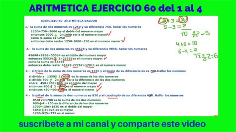 LA SUMA DE DOS NÚMEROS MÁS SU DIFERENCIA ES IGUAL AL DUPLO DEL MAYOR