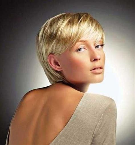 Kurzhaarfrisuren Frauen Dunnes Haar