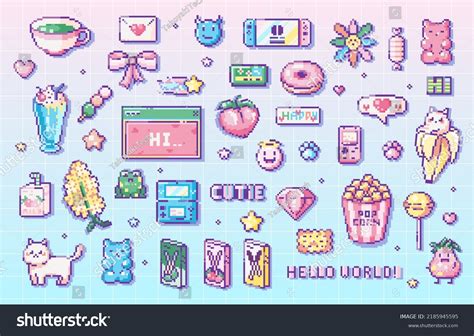 Pixel Art Dễ Dàng Dễ Thương Tạo Nghệ Thuật Pixel Đơn Giản