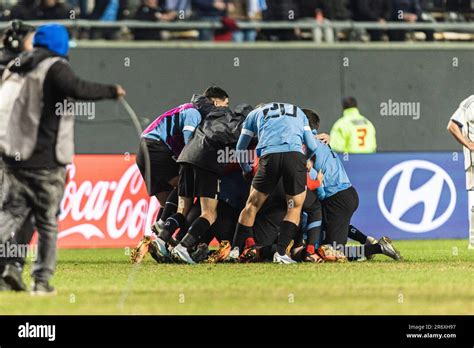Uruguay Team After The Fifa U20 World Cup Final Match Uruguay U20 Vs