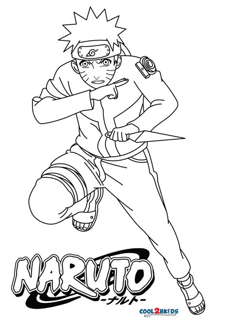 Naruto Uzumaki Da Colorare Disegni Per Bambini Da Stampare