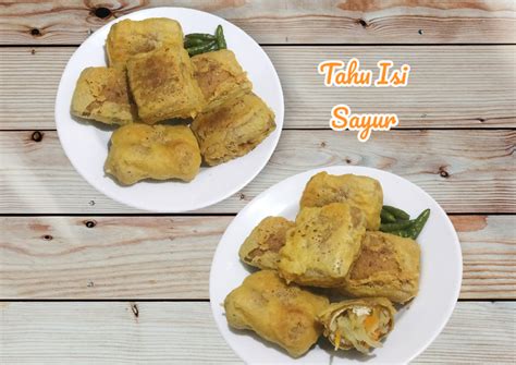 Resep Tahu Isi Sayuran Oleh Suryani Cookpad