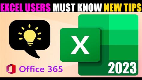 Top Microsoft Excel Tips For Productivity Youtube