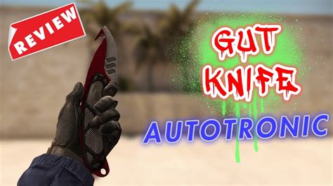 Gut Knife Autotronic REVIEW SHOWCASE Budget CSGO Knives Shorts YouTube