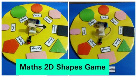 Math Shapes Project How To Make D Shapes Project Tlm For Primary