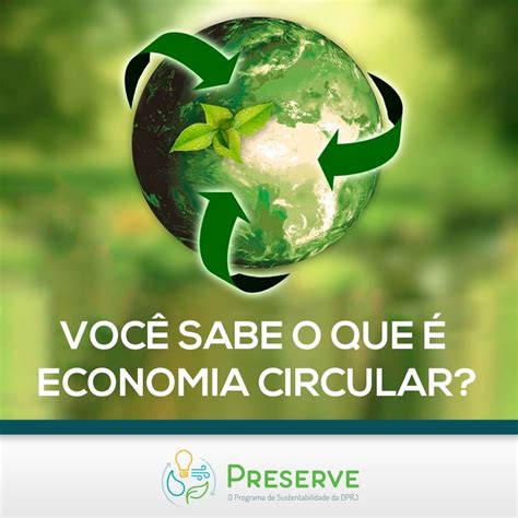 Você sabe o que é economia circular Preserve