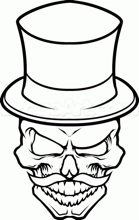 How To Draw Skull And Guns Step By Step Skulls Pop 6150 The Best Porn