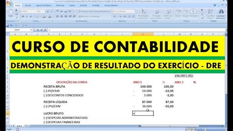 Curso de Contabilidade Apuração do Resultado Demonstração de Resultado
