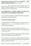 Referência para um Comunicado de Aviso Prévio indenizado Modelo Gratuito