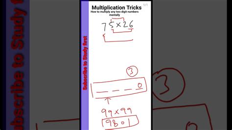 multiplication tricks how to multiply any two digit number in second calculation tricks short